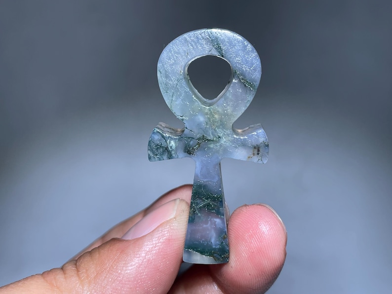 Natural Quartz Crystal Ankh: Healing Stone Gift (2 Inch) - Etsy