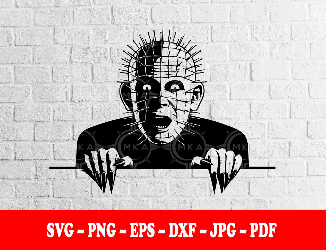 PEEKING PINHEAD, Svg, T-shirt, Sticker, Mug Wrap, Vector, Sublimation ...