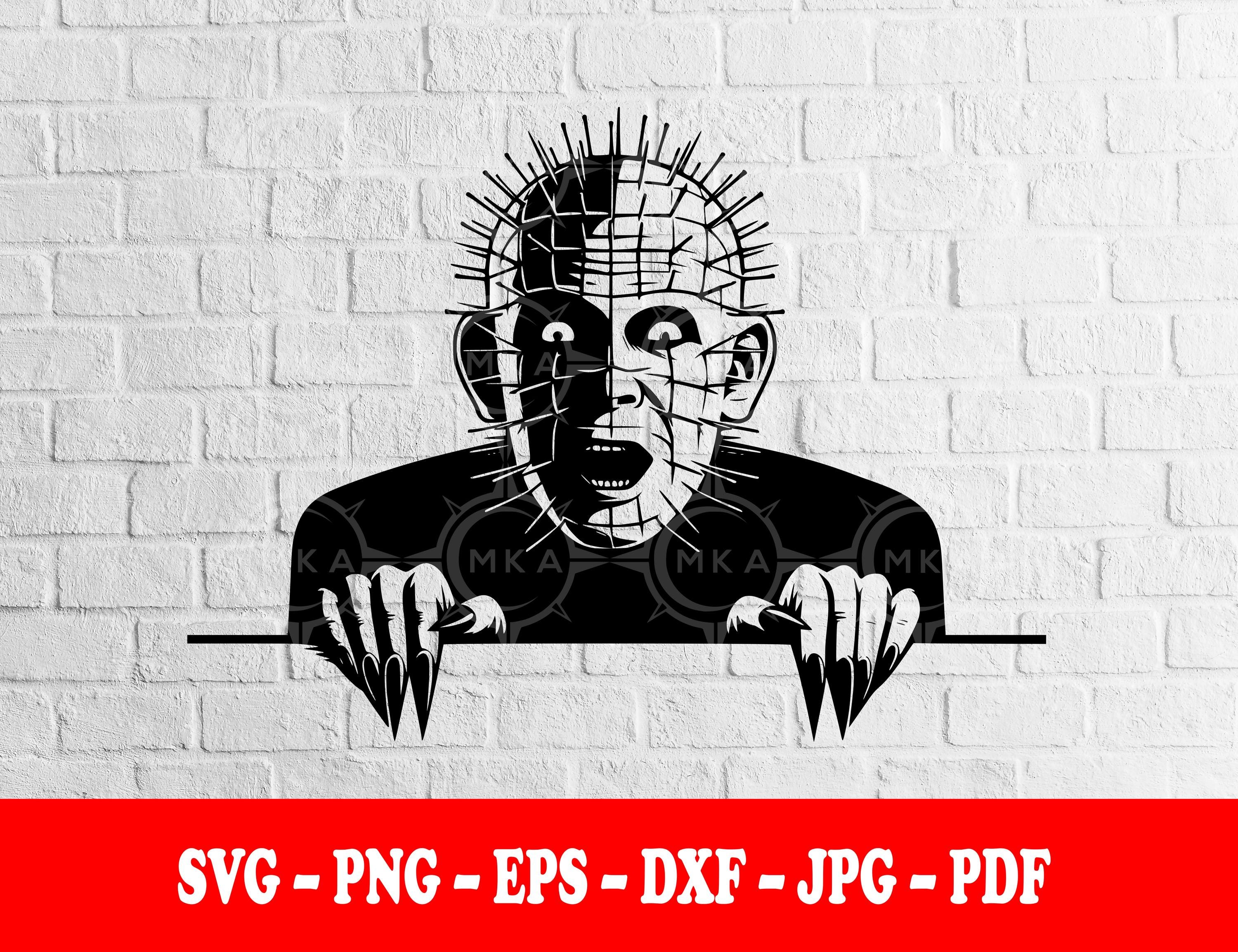 PEEKING PINHEAD, Svg, T-shirt, Sticker, Mug Wrap, Vector, Sublimation ...