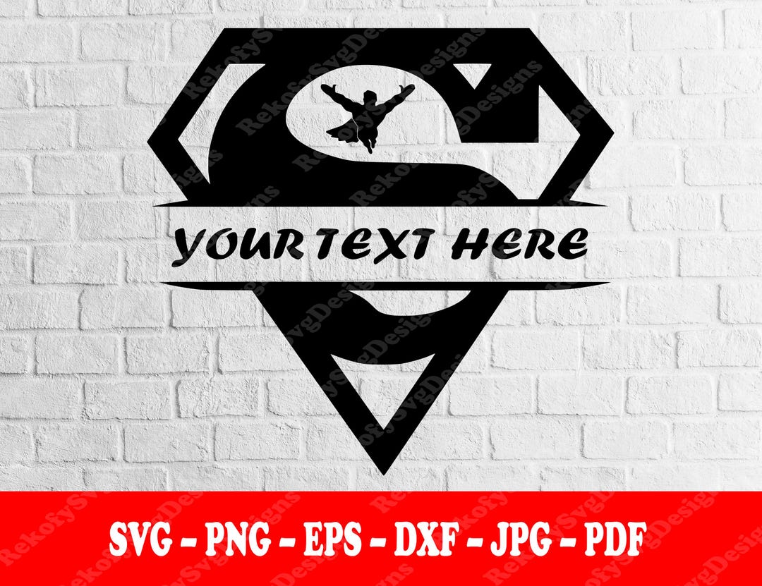 Personalized Superhero Logo, T-shirt, Sticker, Mug Wrap, Vector ...