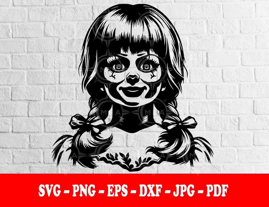 ANNABELLE, Svg, T-shirt, Sticker, Mug Wrap, Vector, Sublimation Design ...