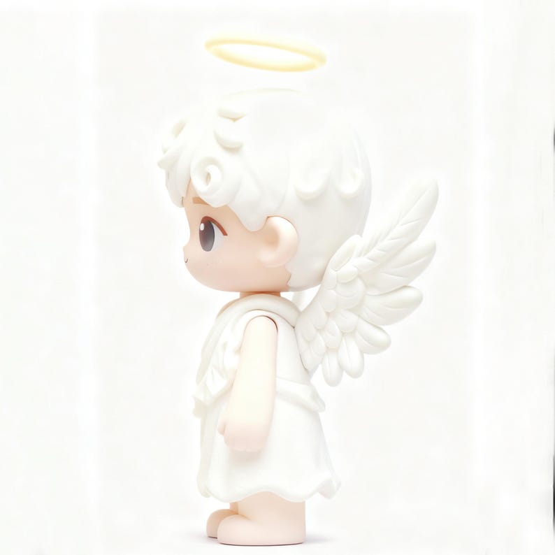 Kawaii Angel & Devil Resin Figurine Set, Couple Gift - Etsy