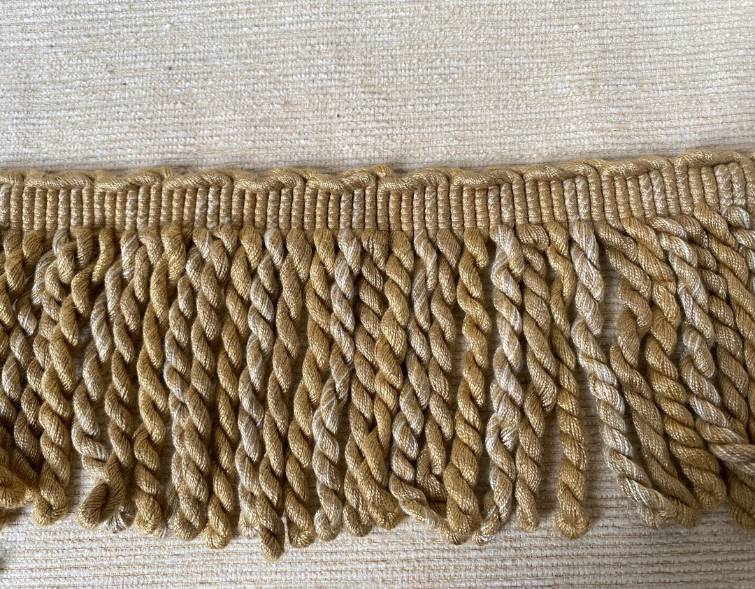Vintage Mellow Gold Bullion Fringing. - Etsy