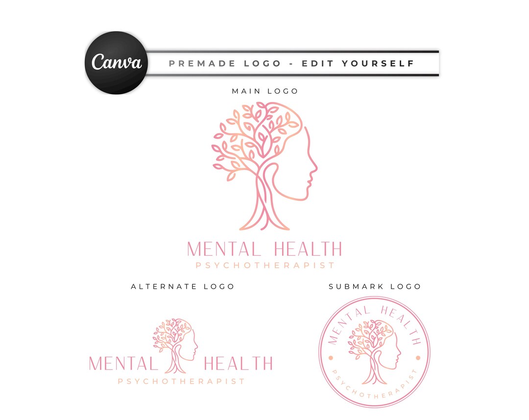 Psychotherapy Logo, Therapist Logo Design, Counseling Logo ...