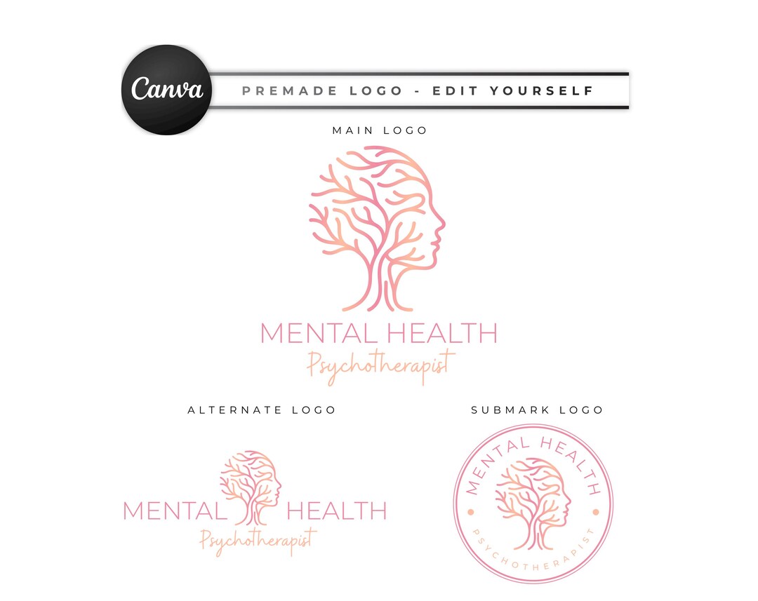 Psychotherapy Logo, Therapist Logo Design, Counseling Logo ...