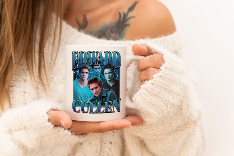 Edward Cullen Twilight Bootleg Tribute Gift Ceramic Mug Coffee Cup - Etsy
