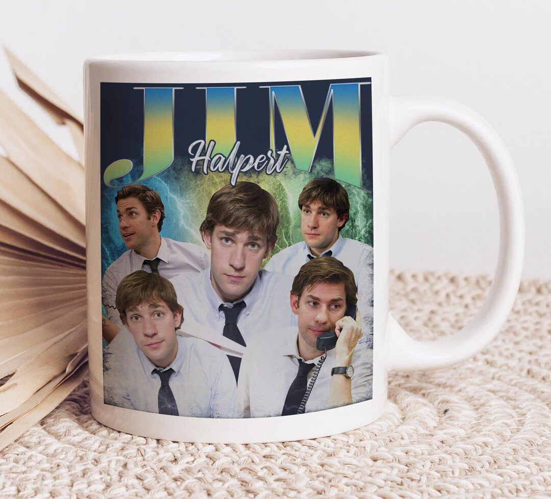 Jim Halpert the Office Tribute Gift Ceramic Mug Coffee Cup - Etsy