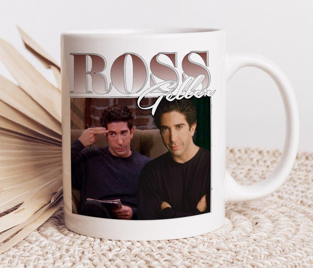 Ross Geller Friends Retro Tribute Bootleg Gift Ceramic Mug Coffee Cup ...