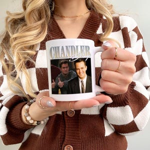 Chandler Bing Friends Retro Tribute Bootleg Gift Ceramic Mug Coffee Cup ...