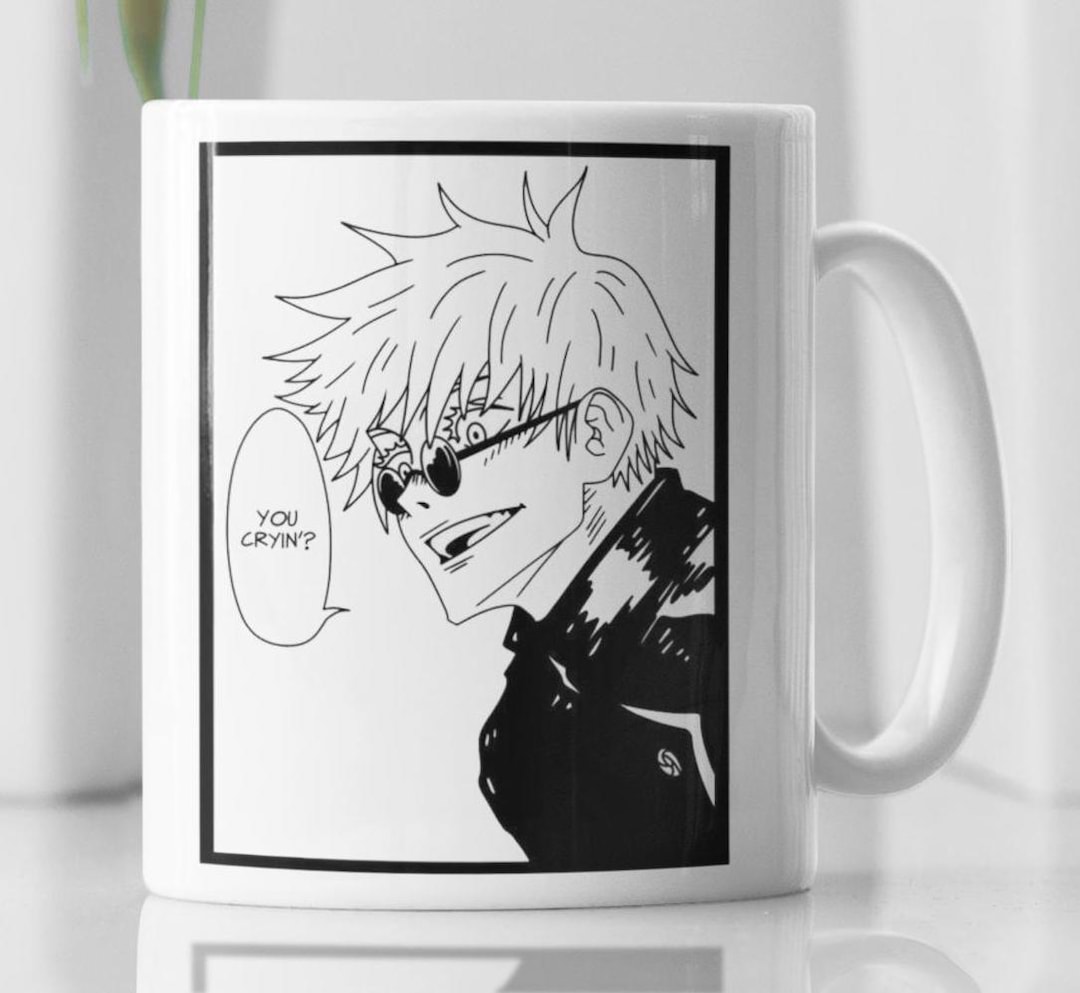 Gojo Satoru Jujutsu Kaisen Anime Mug Anime Fan Mug Anime Gift Mug Gift ...