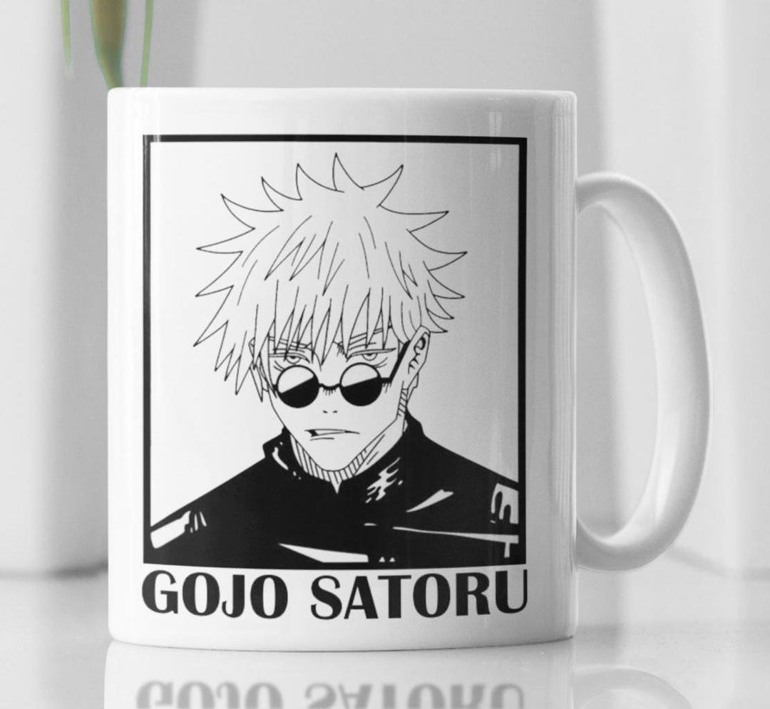 Gojo Satoru Anime Mug - Jujutsu Kaisen Fan Gift - Etsy Australia