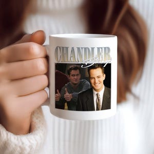 Chandler Bing Friends Retro Tribute Bootleg Gift Ceramic Mug Coffee Cup ...