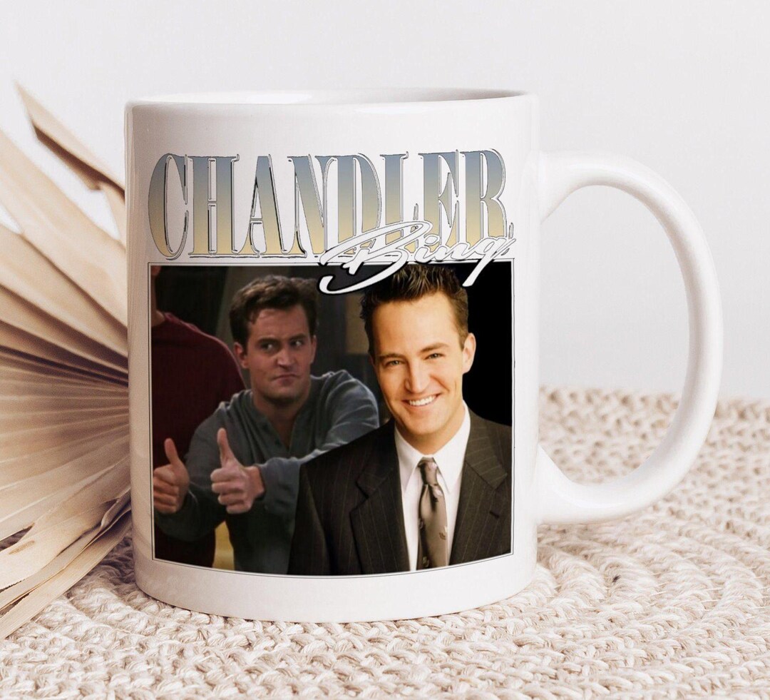 Chandler Bing Friends Retro Tribute Bootleg Gift Ceramic Mug Coffee Cup ...