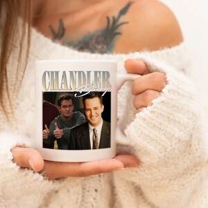 Chandler Bing Friends Retro Tribute Bootleg Gift Ceramic Mug Coffee Cup ...