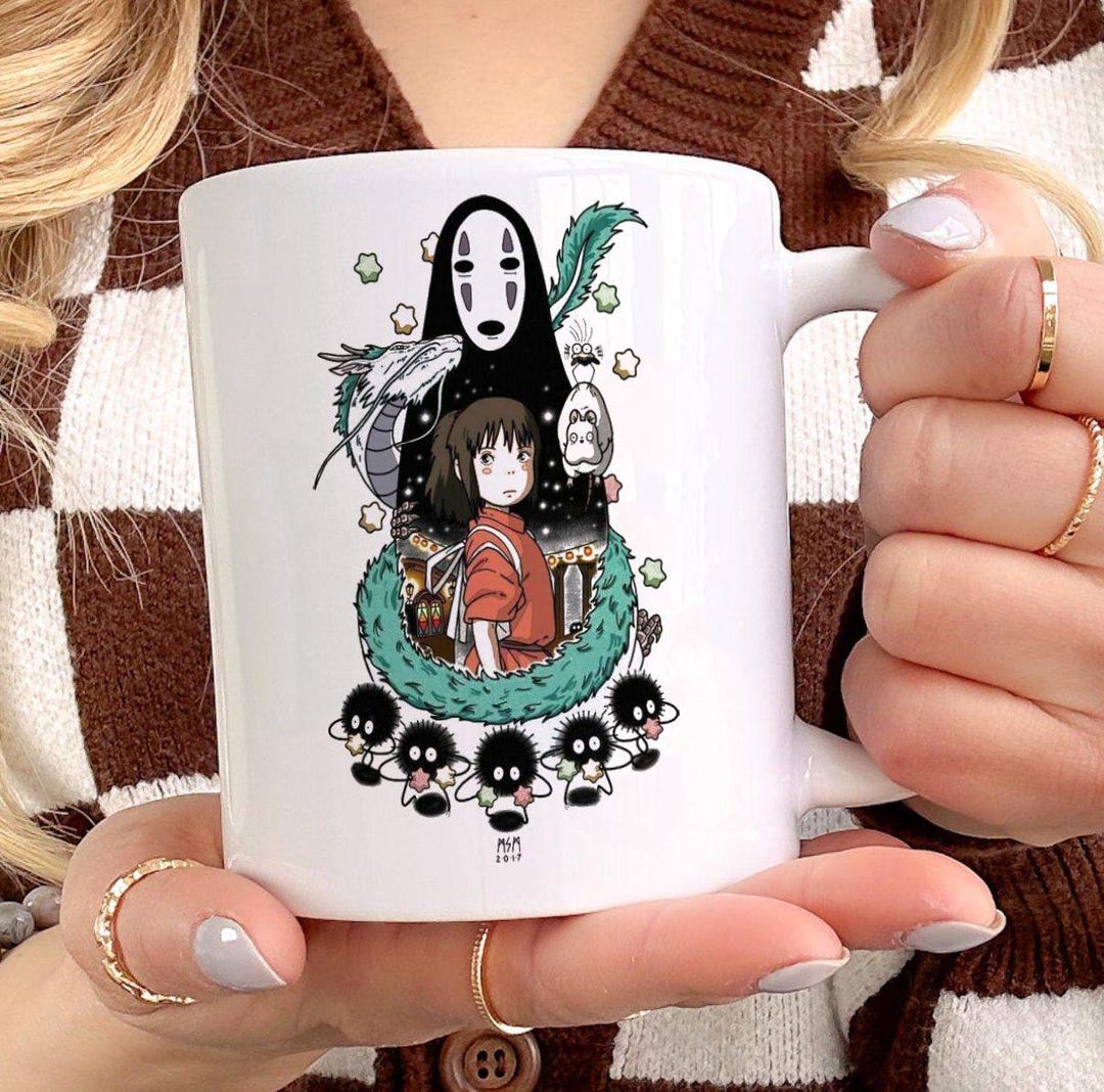 Spirited Away Mug: Kawaii Anime Ceramic Coffee Mug - Etsy