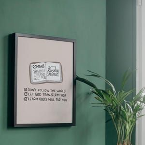 Christian Posters Kit Aesthetic Set of 9 Digital Download Bible Verse ...