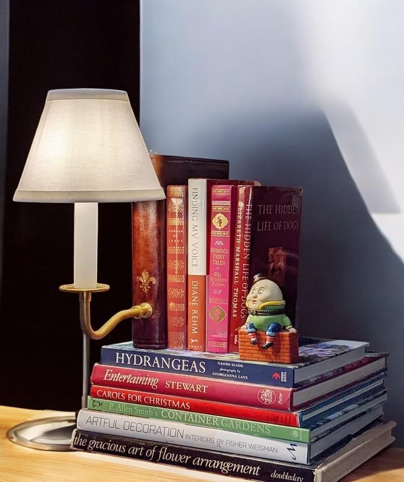 Decorative Reading Lamp, Home Library Lamp, Literature-inspired ...
