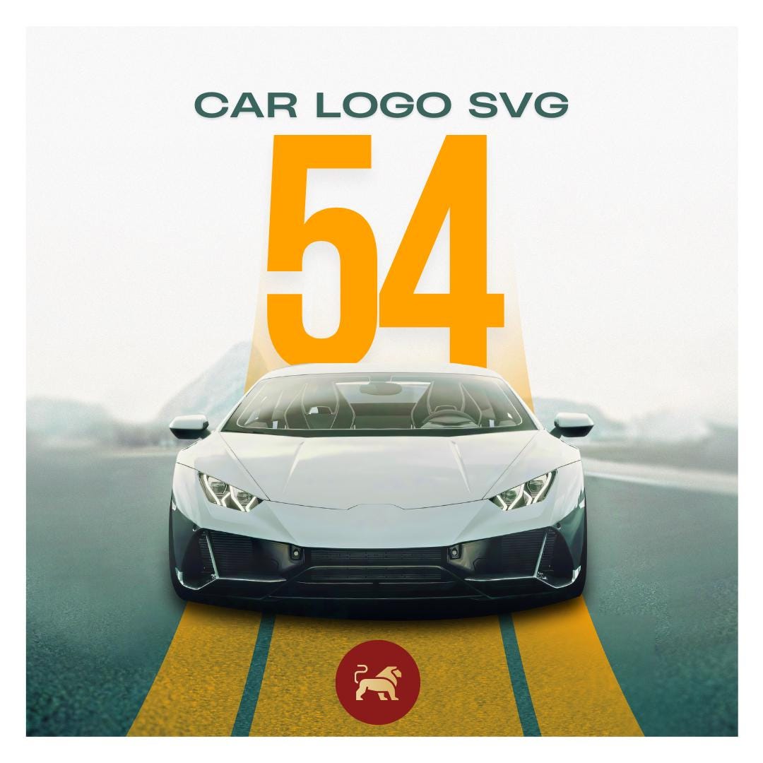 54 Car Brand Logo SVG Bundle, Car Vektor SVG, Bundle Layered SVG ...