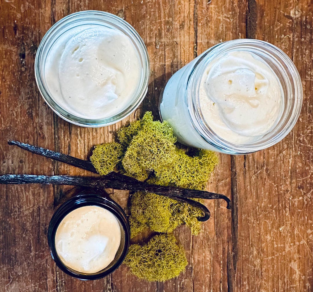 Poured Vanilla Tallow Balm 2oz 4oz 6oz Moisturizer Lotion - Etsy