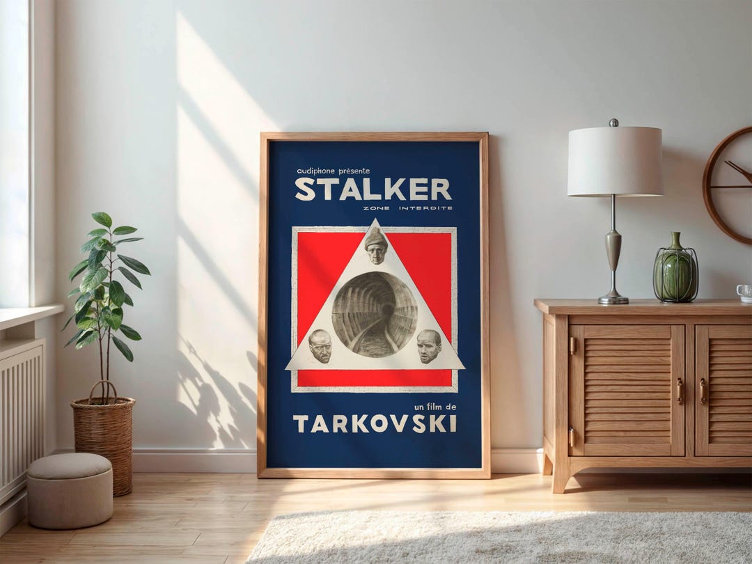 Stalker (1979) Tarkovsky Soviet Sci-fi Movie - Rare French Poster ...
