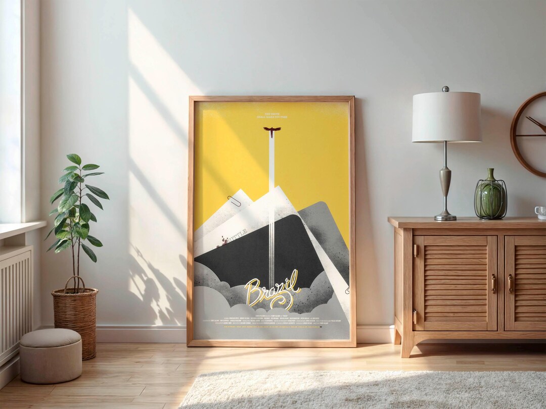 Brazil (1985) - Rare Limited Edition Poster - DIGITAL - Cult Dystopian ...