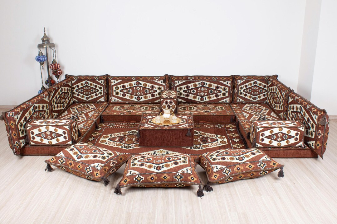 Modular Sofa Set, Arabic Majlis, Traditional Diwan, Custom Floor ...