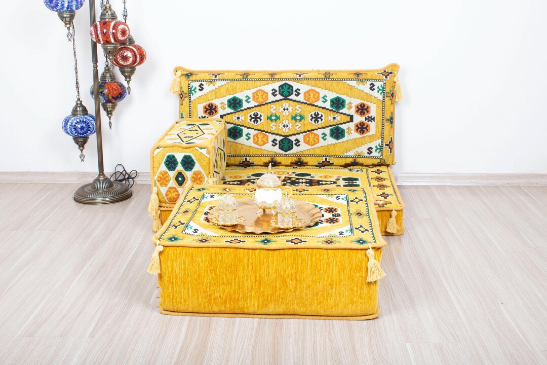 Arabic Diwan, Custom Arabic Sofa, Modular Bench Set, Outdoor Sofa Set ...
