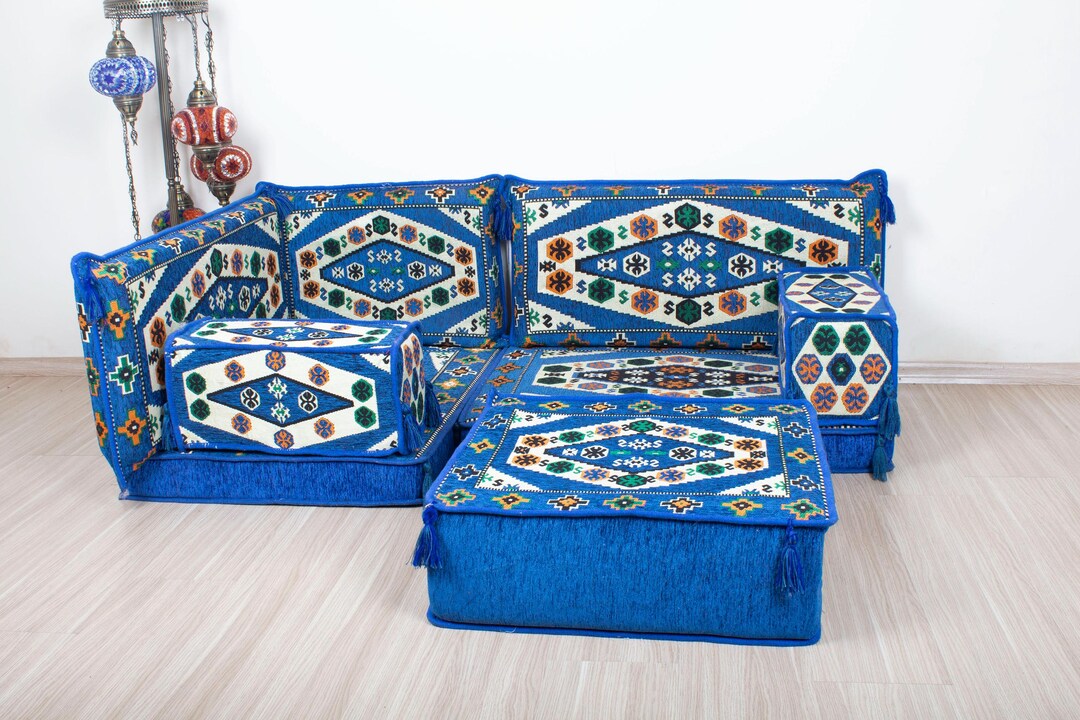 Arabic Majlis Sofa Set, Modular Bench, Traditional Diwan Cushion ...