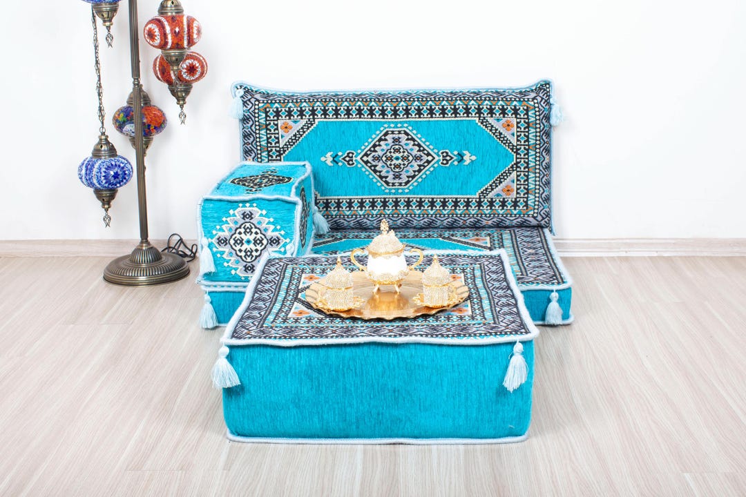 Arabic Sofa Set, Modular Bench Cushion, Outdoor Floor Sofa, Traditional ...