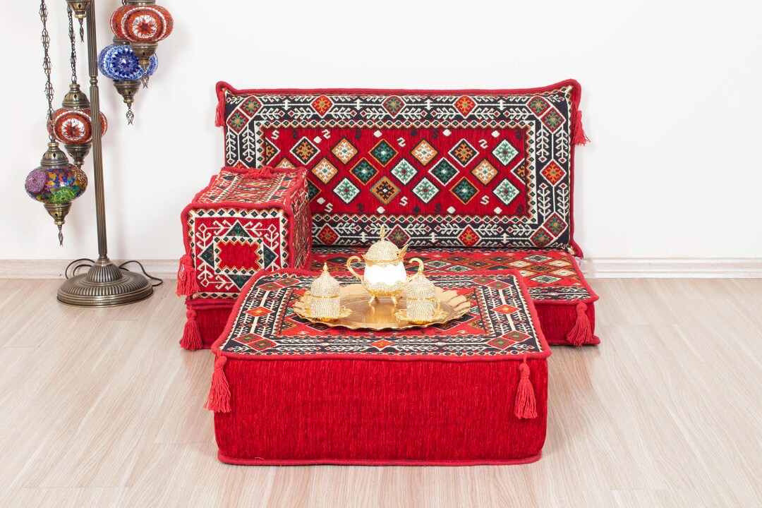 Arabic Diwan, Modular Sofa Set, Outdoor Floor Cushion, Traditional ...