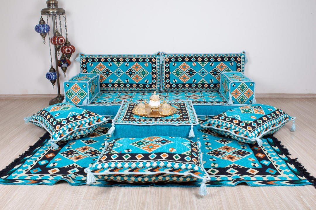 Arabic Majlis Sofa, Modular Bench Cushion, Outdoor Floor Seating ...