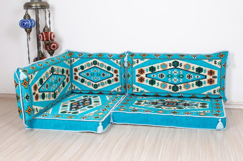 Moroccan Sofa Set, Modular Bench, Arabic Diwan Cushion, Arabic Sofa ...