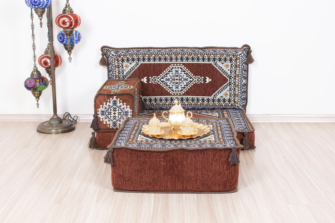 Moroccan Sofa Set, Arabic Majlis, Modular Sofa, Outdoor Floor Sofa ...