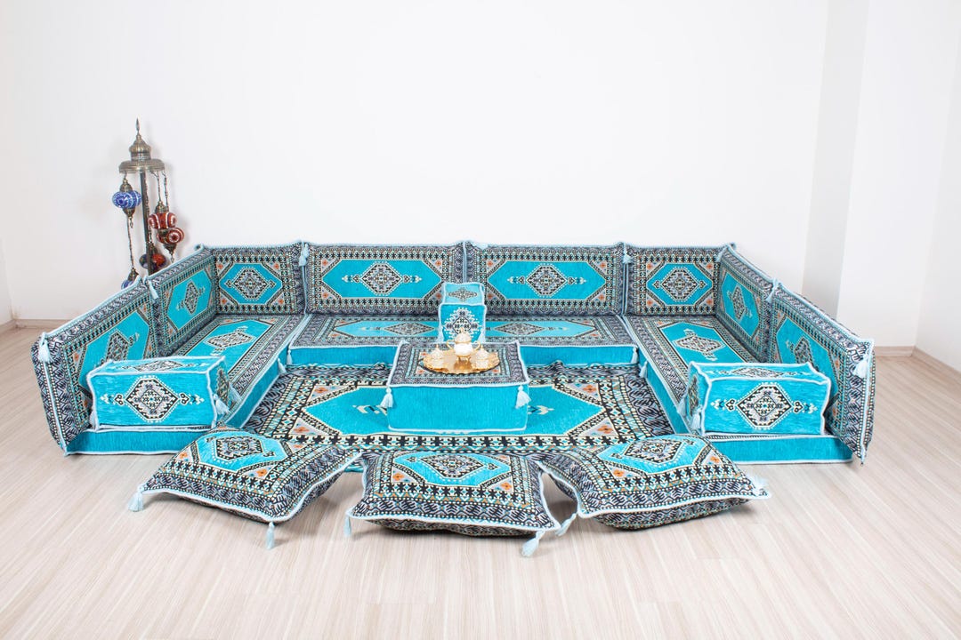 Arabic Majlis Seating, Modular Sofa, U Shaped Diwan, Outdoor Floor Sofa ...
