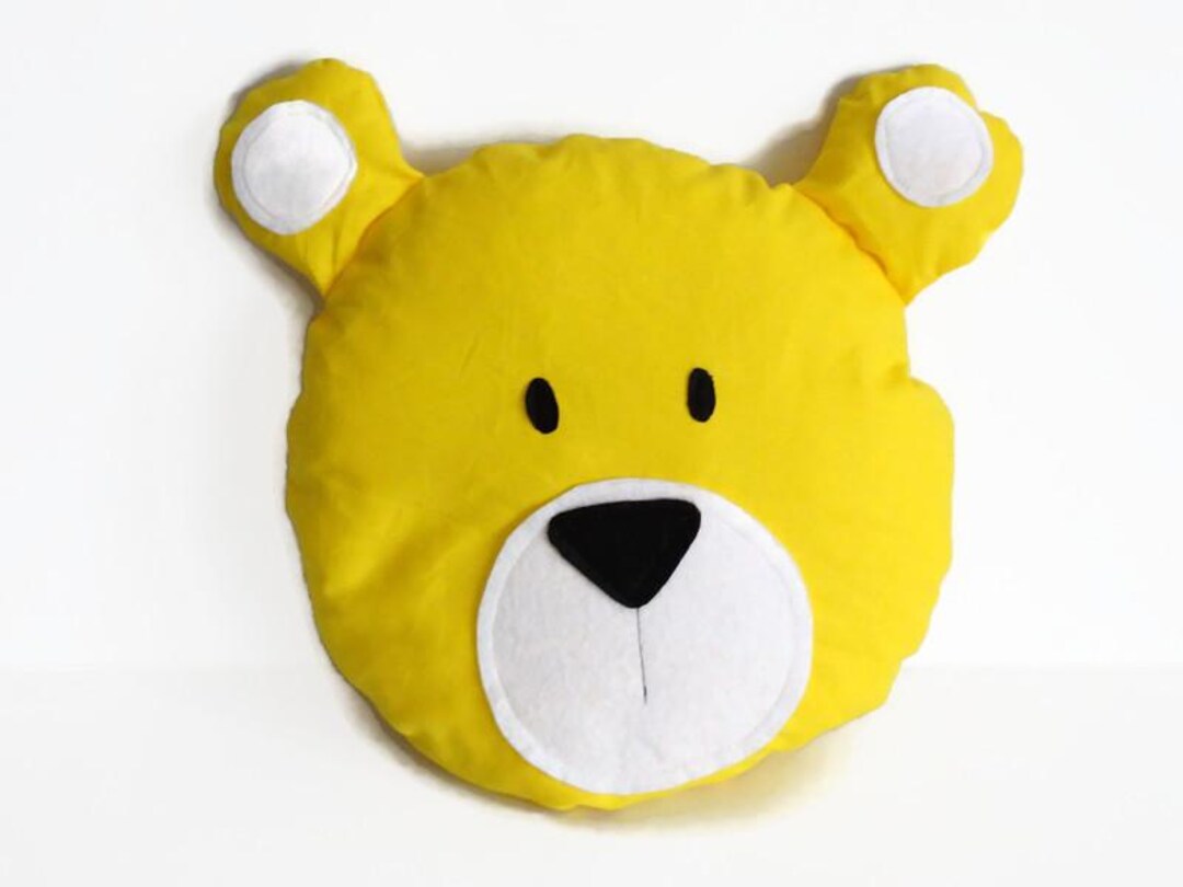 Bear Shaped Pillow , Teddy Bear Cushion , Animal Shaped Cushion , Kids ...