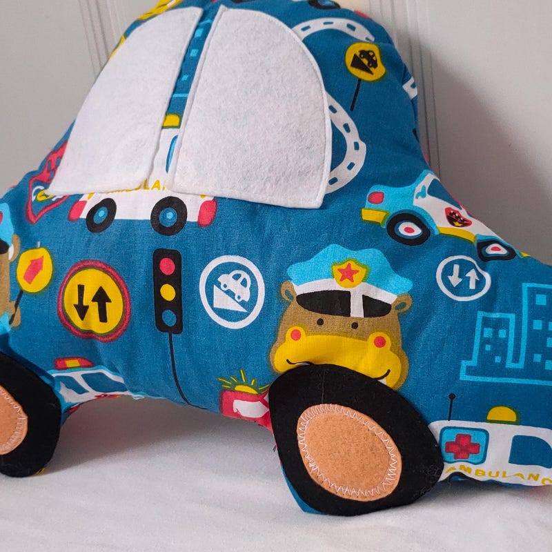 Car Shaped Pillow - Etsy