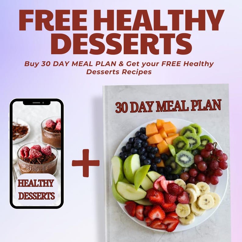30-day Weight Loss Meal Plan + FREE Healthy Desserts Ebook | Lose 5kg ...