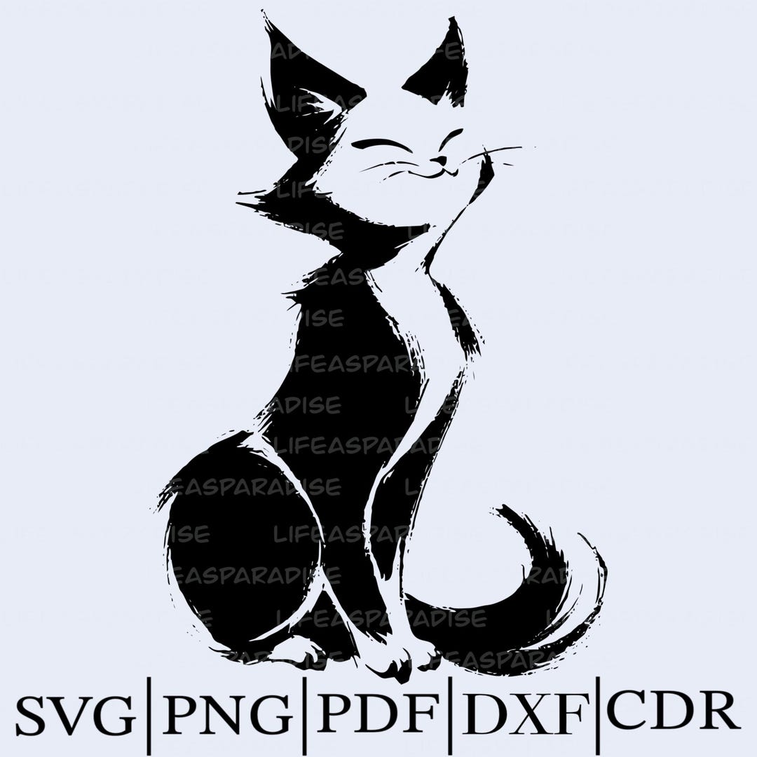 5 Cat Svg Funny Cat Shirt Laser Cut Files Cat Stickers Svg Cat Mom Svg ...