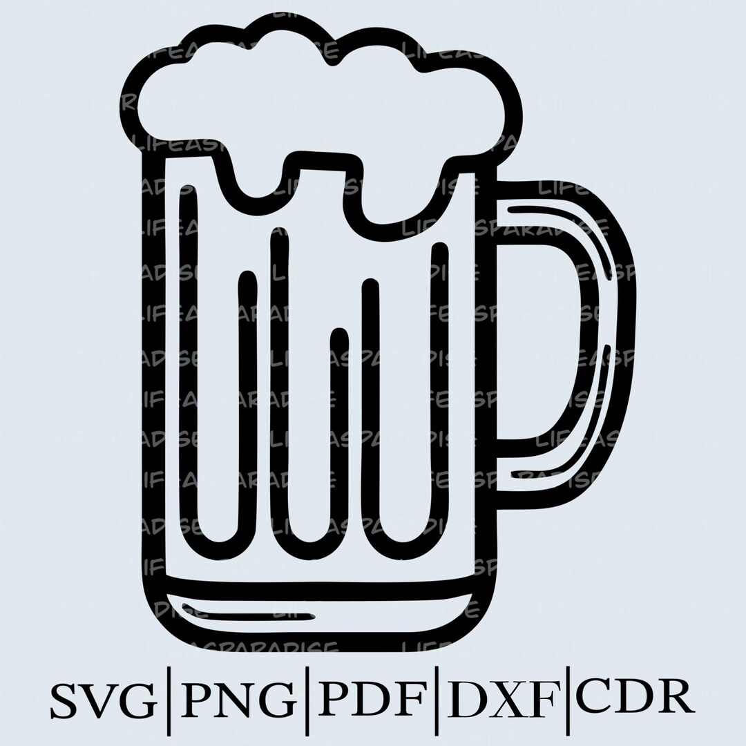 5 Beer Mug Svg, Beer Coozie,beer Poster, Beer Lover, Beer Steins ...