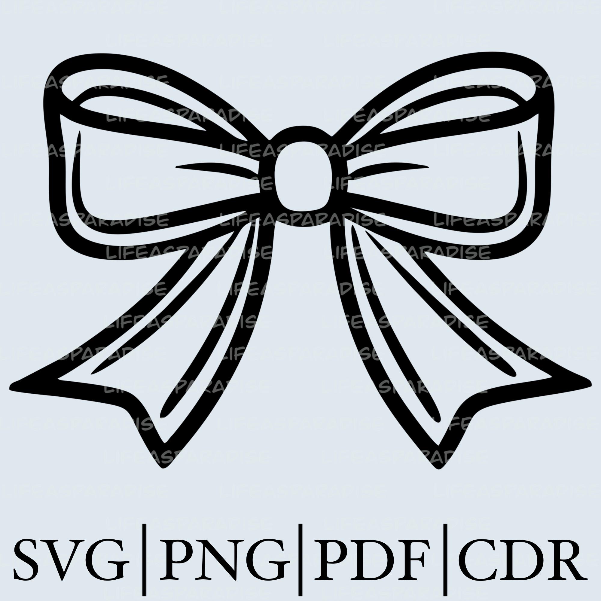 5 Bow Svg, Cheer Bow Svg, Hair Bow Svg, Cartoon Bow Svg, Ribbon Bow Svg ...