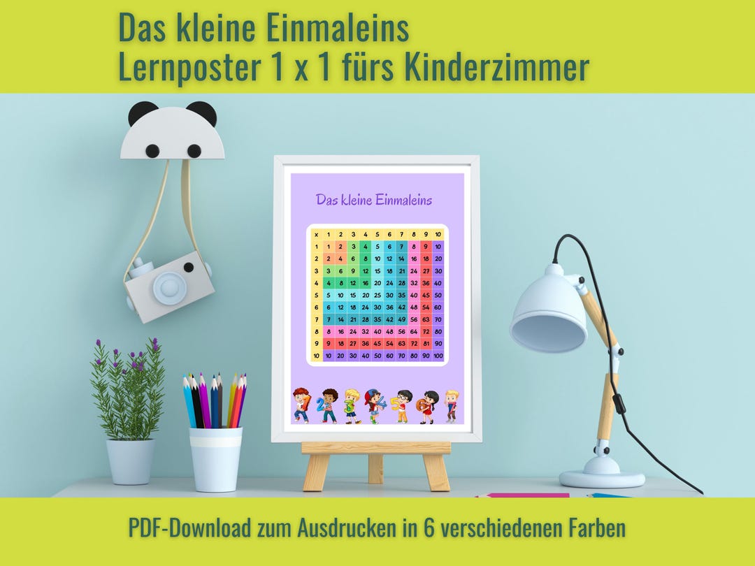 Multiplication Table Multiplication Table the Small Times Table 1x1 to ...