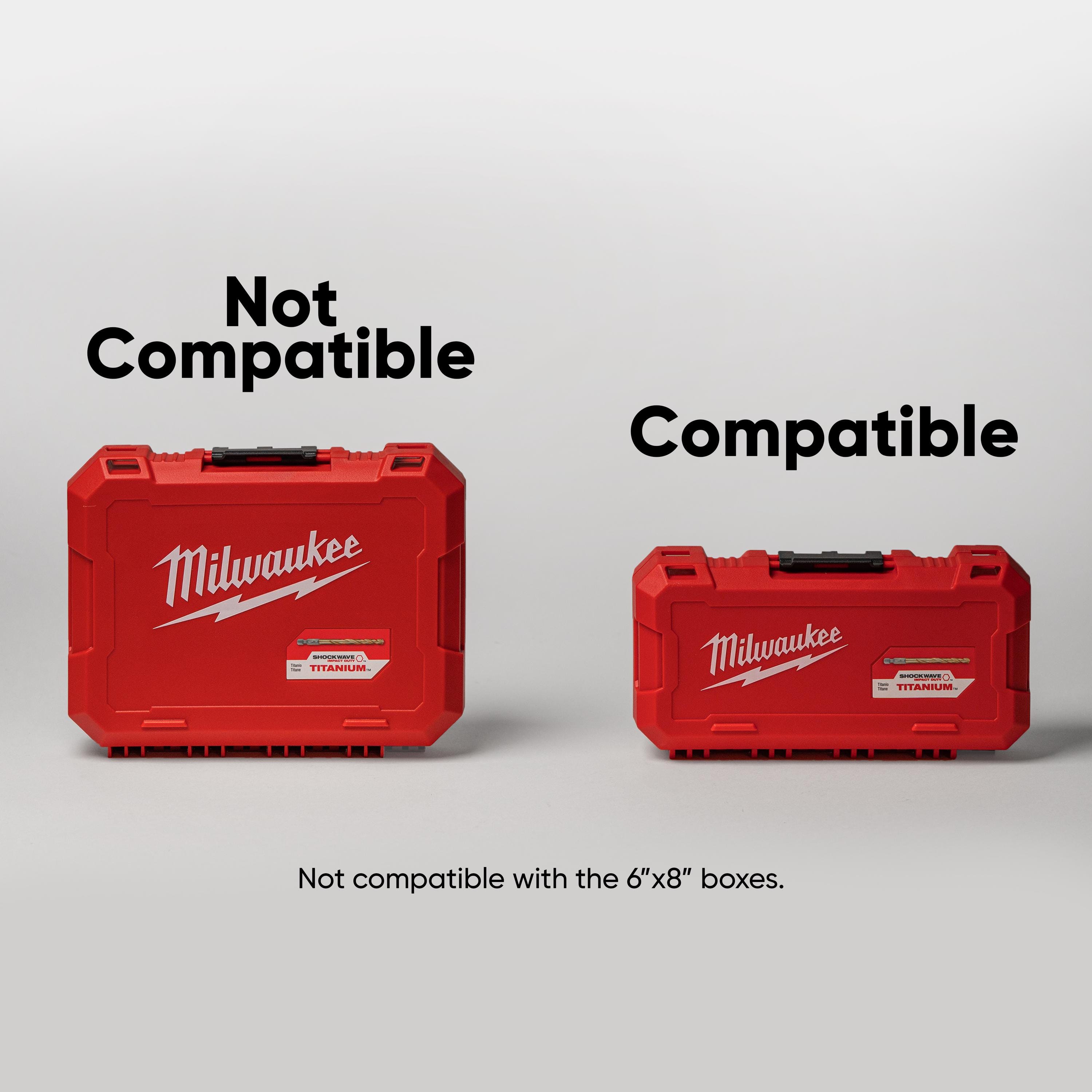 Milwaukee Gen 2 Drill Bit Box Wall Mounts (4 Pack) - Etsy