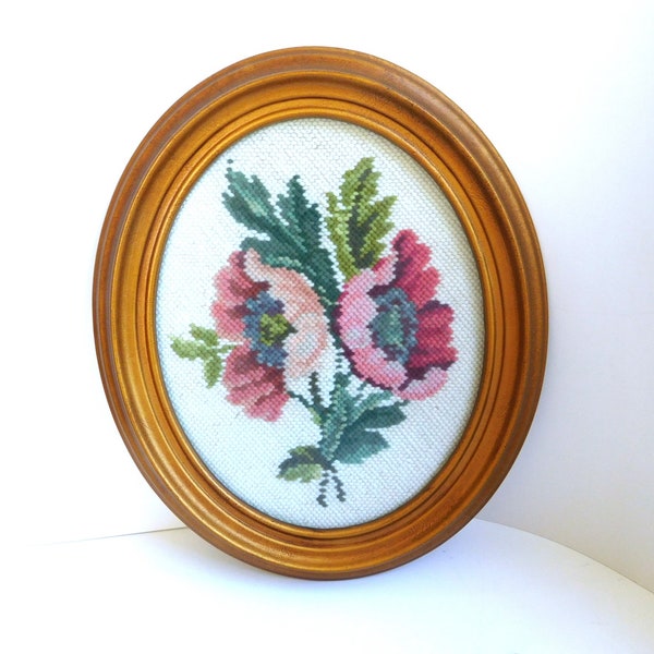 Floral Needlepoint - Etsy