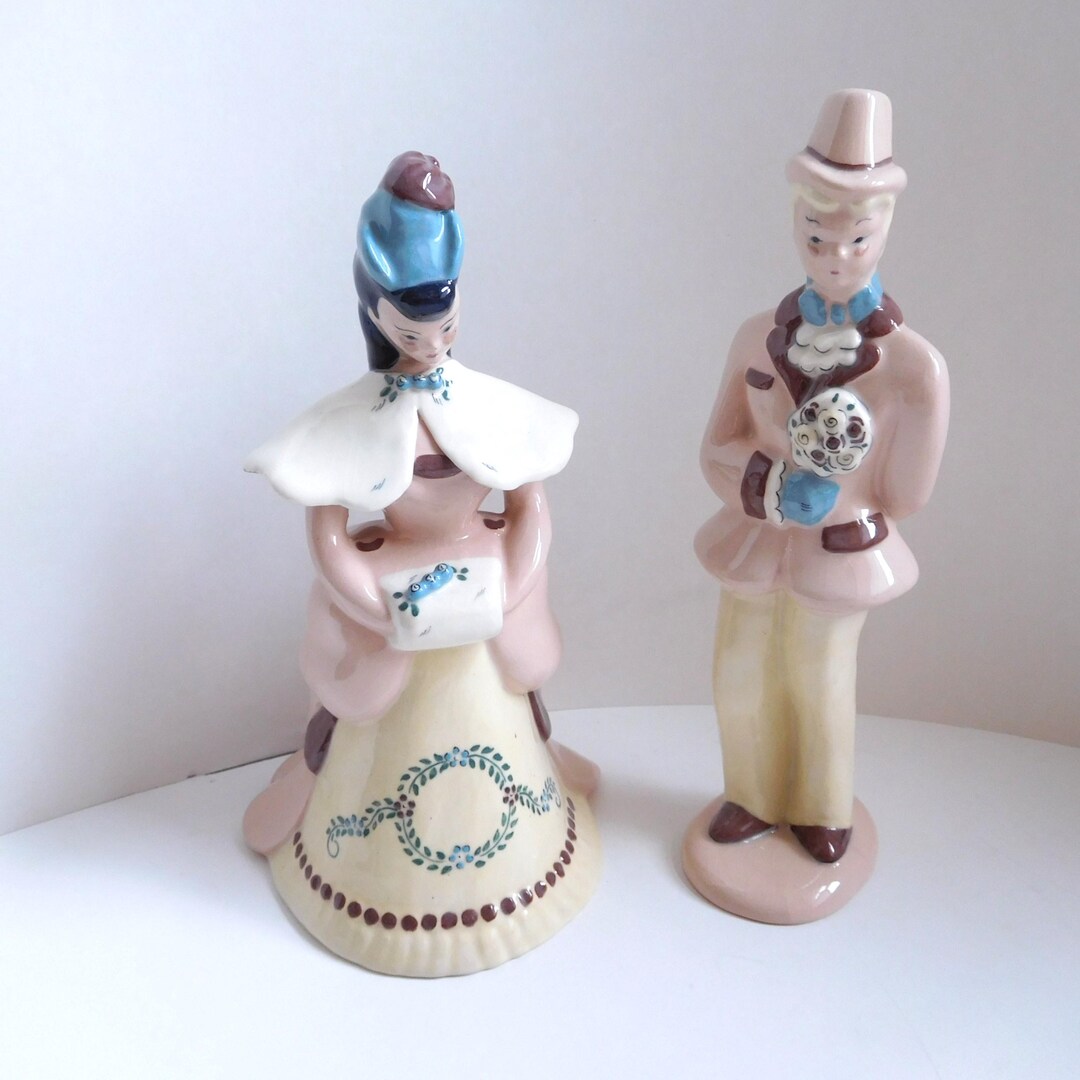 Vintage Kay Finch Figurines California Courting Man and Woman - Etsy