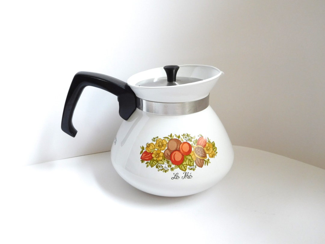 Vintage Spice of Life Corningware Teapot - Etsy