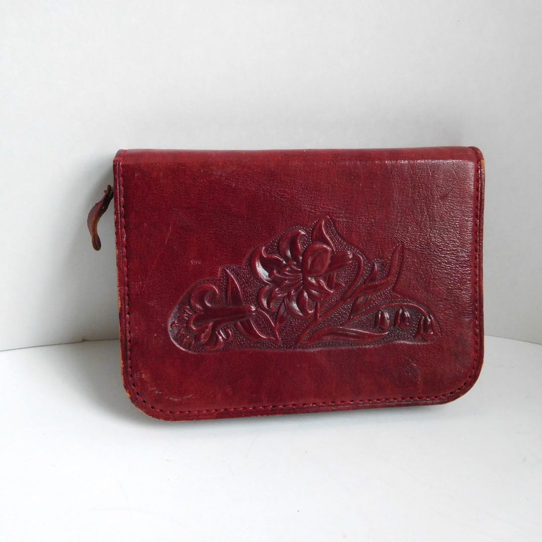 Vintage Manicure Set in Leather Case Zipper Closure - Etsy