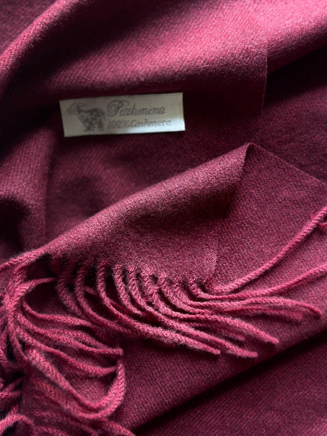Luxury Cashmere Scarf: 100% Pashmina, Made in Nepal - Etsy