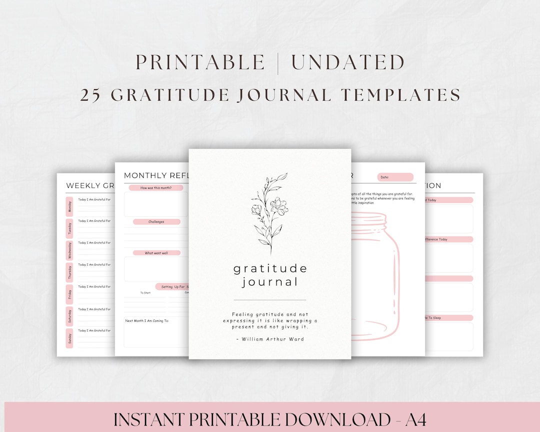 Gratitude Journal Pages, Gratitude Journal, Mental Health, Gratitude ...