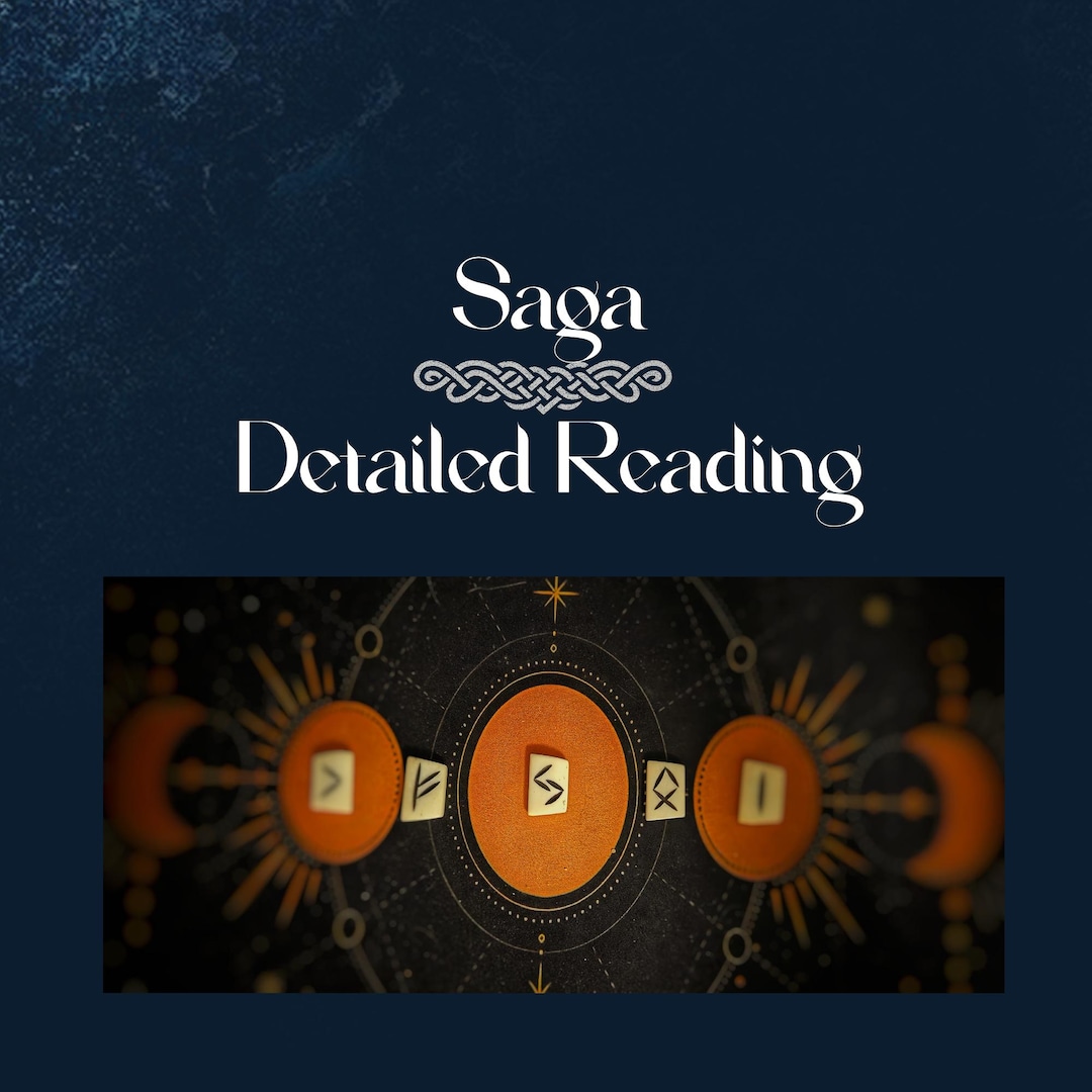 The Saga Spread - A Five Rune Reading - Etsy