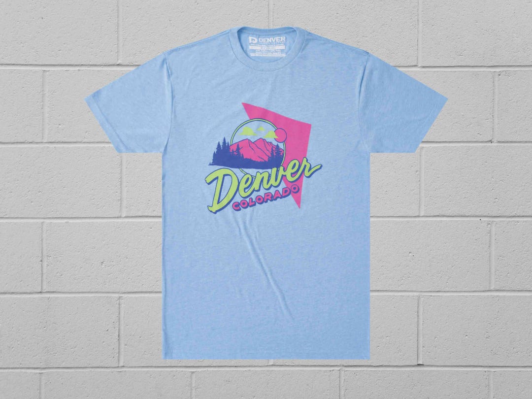 Retro Denver Colorado T-shirt - Etsy